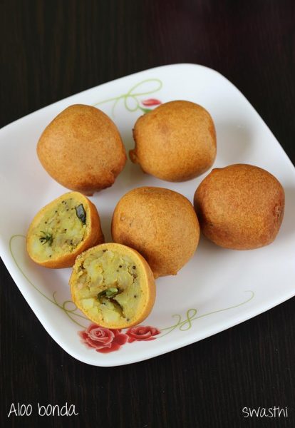 Aloo bonda recipe - Swasthi's Recipes