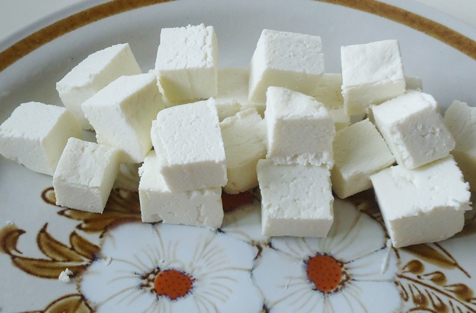 How to make paneer at home | Homemade paneer cubes recipe
