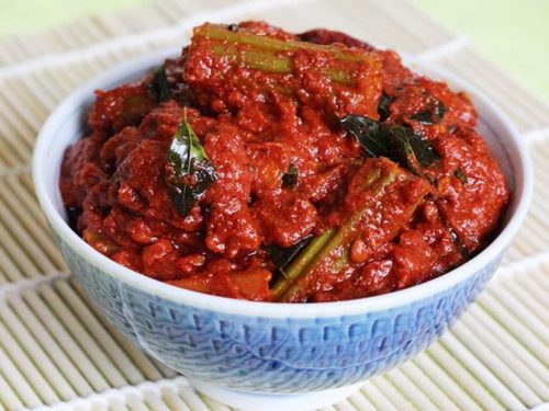Mango Pickle Recipe (South Indian Style) - Swasthi's Recipes