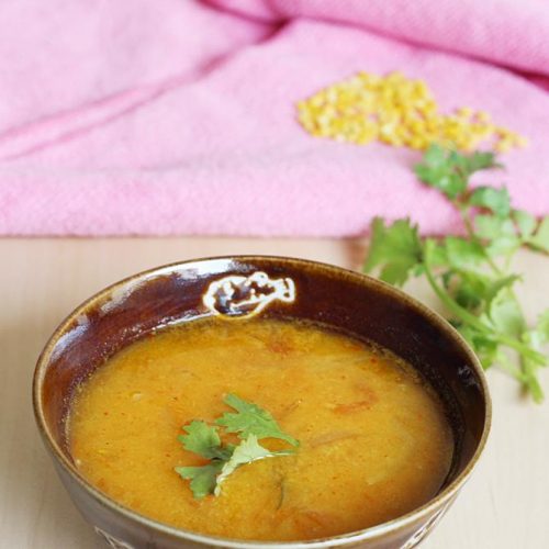 Pappu charu recipe (dal rasam) - Swasthi's Recipes