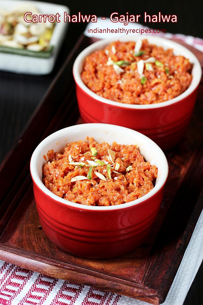 Carrot halwa recipe | Gajar ka halwa | How to make carrot halwa