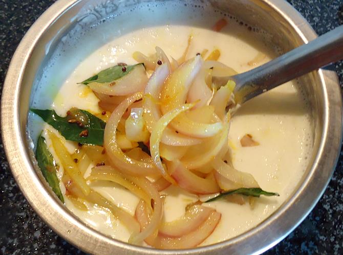 majjiga charu recipe - how to make andhra majjiga charu
