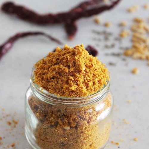 vepudu karam recipe – spice powder recipe for vegetable stir fry recipes