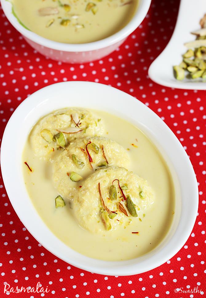 Rasmalai Recipe How To Make Soft Rasmalai Swasthi s Recipes Rasmalai Recipe How To Make Soft Rasmalai Swasthi s Recipes