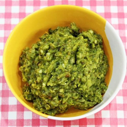 Green Chilli Chutney Recipe Swasthis Recipes