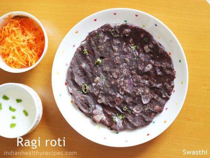 Ragi Roti Recipe (Nachni Roti - 2 ways) - Swasthi's Recipes