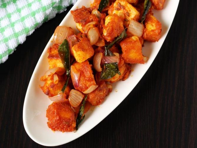 Paneer 65 fry recipe - Swasthi's Recipes