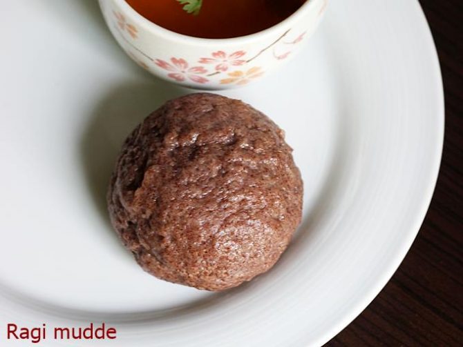 Ragi Mudde Recipe - Swasthi's Recipes