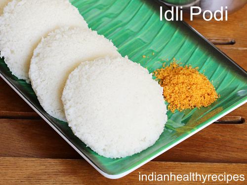 Idli podi recipe | How to make idli podi - Swasthi's Recipes