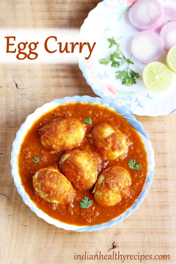 Egg curry recipe | How to make egg curry - Swasthi's Recipes