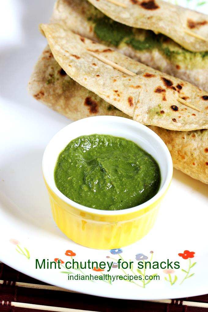 Pudina chutney recipe | Mint chutney | How to make pudina chutney