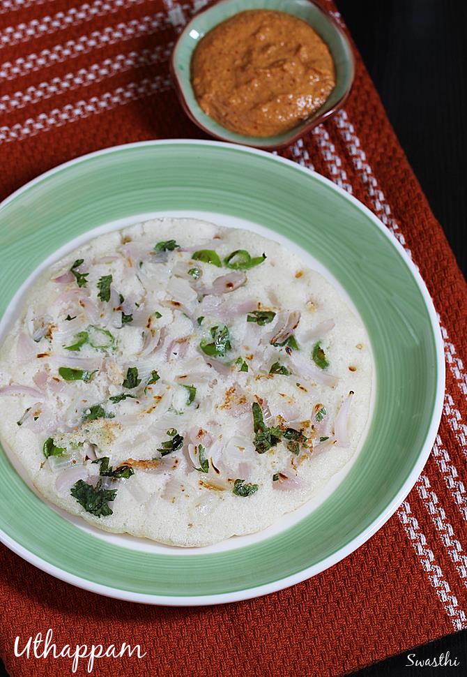 Uttapam recipe | How to make onion uttapam | Uthappam recipe