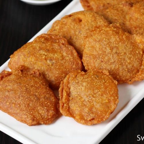 Aloo pakora recipe | Aloo bajji recipe | Potato bajji recipe