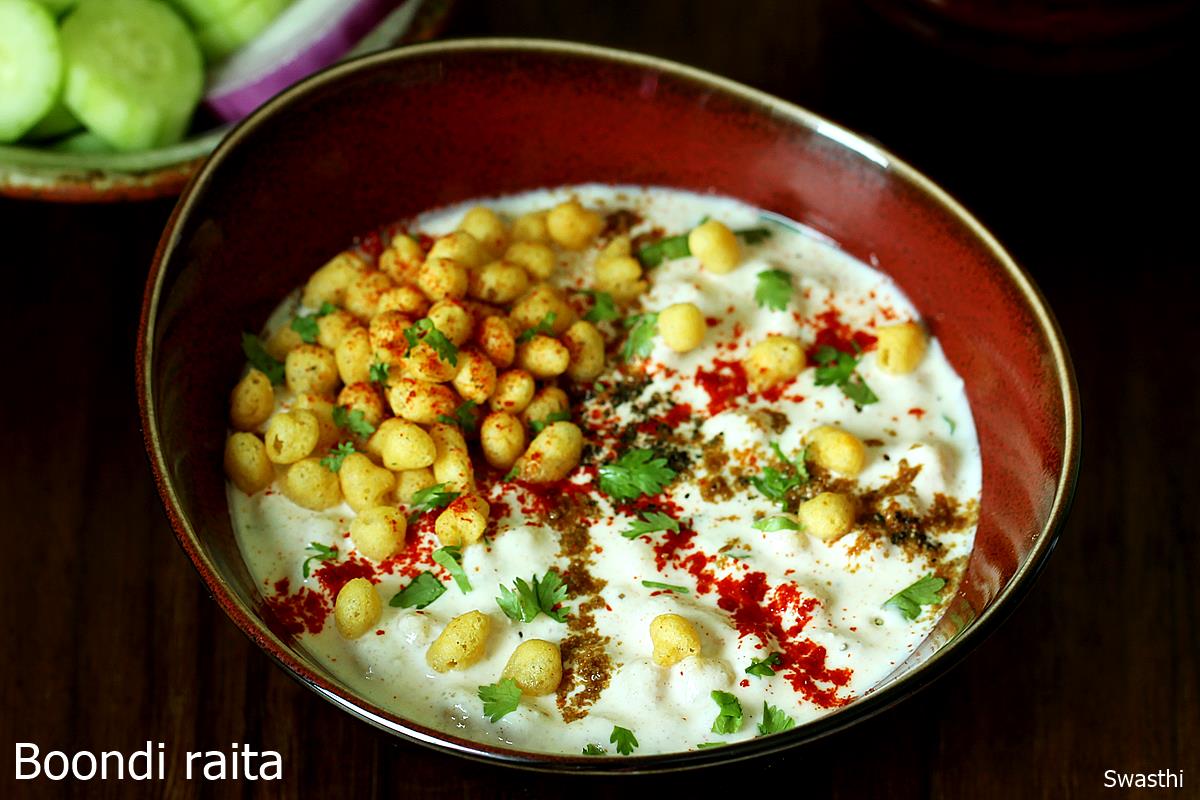 Raita recipes | 15 raita varieties for biryani, pulao, kebabs