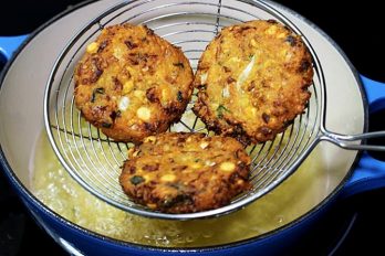Cabbage Vada | Cabbage Patties - Swasthi's Recipes