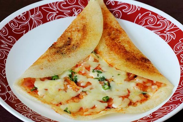 Cheese dosa recipe - Swasthi's Recipes