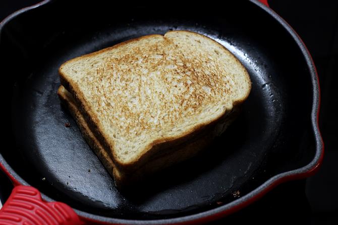 Cheese sandwich recipe | How to make grilled cheese sandwich recipe