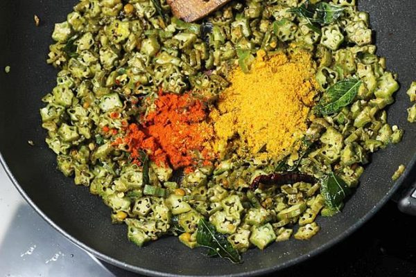 Vendakkai fry - Swasthi's Recipes