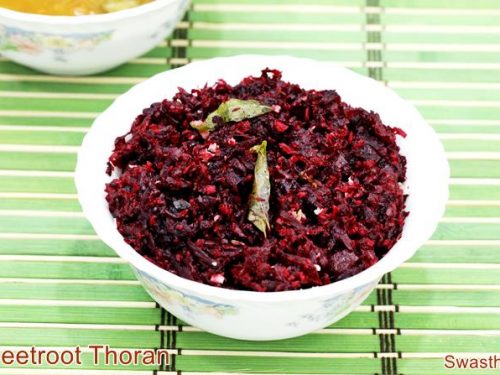 Beetroot And Spinach Fry Recipe | Sapphire1845.com