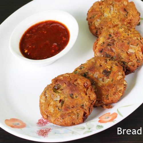 Bread Vada Recipe - Swasthi's Recipes