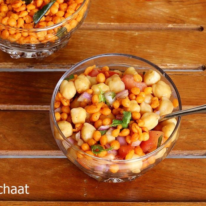 Chana chaat recipe | How to make chana chaat | Chickpea chaat recipe
