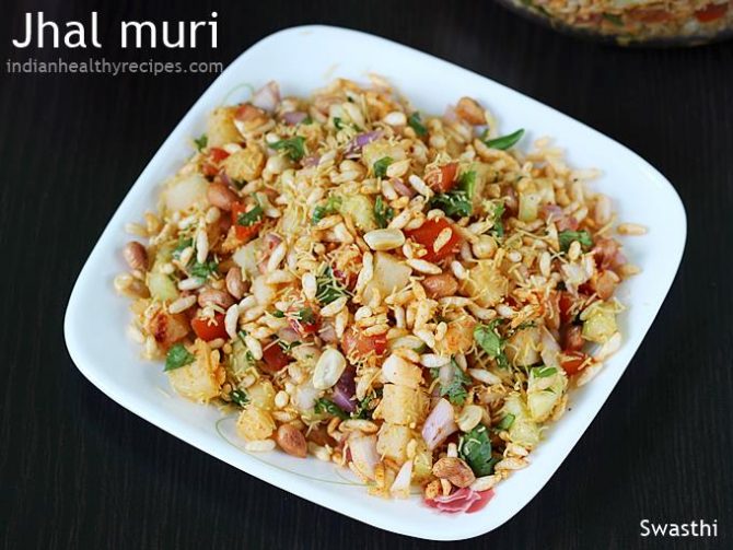 Jhal muri recipe | How to make Jhal muri | Spicy puffed rice chaat