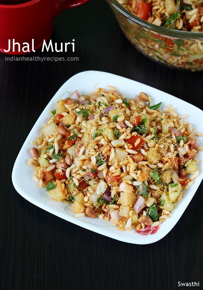 Jhal muri recipe | How to make Jhal muri | Spicy puffed rice chaat