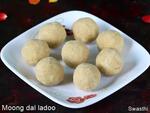 Moong dal ladoo recipe | How to make moong dal laddu recipe