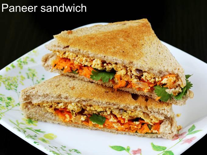 Paneer Sandwich Recipe 3 Variations image Paneer Sandwich Recipe 3 Variations image