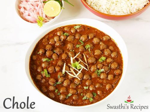 Chole Recipe, How to Make Punjabi Chole - Swasthi's Recipes