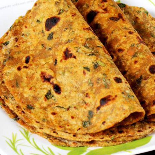 Mix veg paratha (vegetable paratha) - Swasthi's Recipes