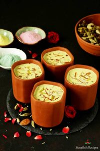 Thandai recipe | Holi Recipes 2021 - Swasthi's Recipes