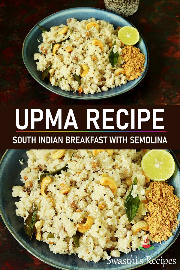 Upma recipe | How to make upma - Swasthi's Recipes