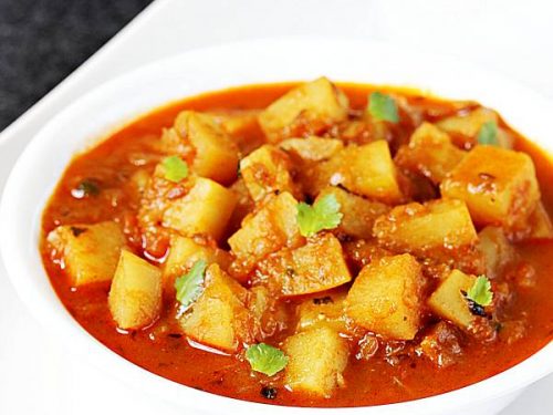 Potato masala (Aloo masala for dosa) (restaurant style)