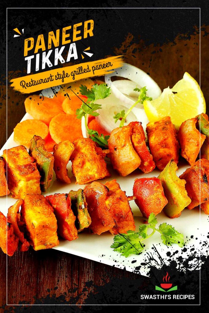 Paneer Tikka Recipe By Swasthi's Recipes
