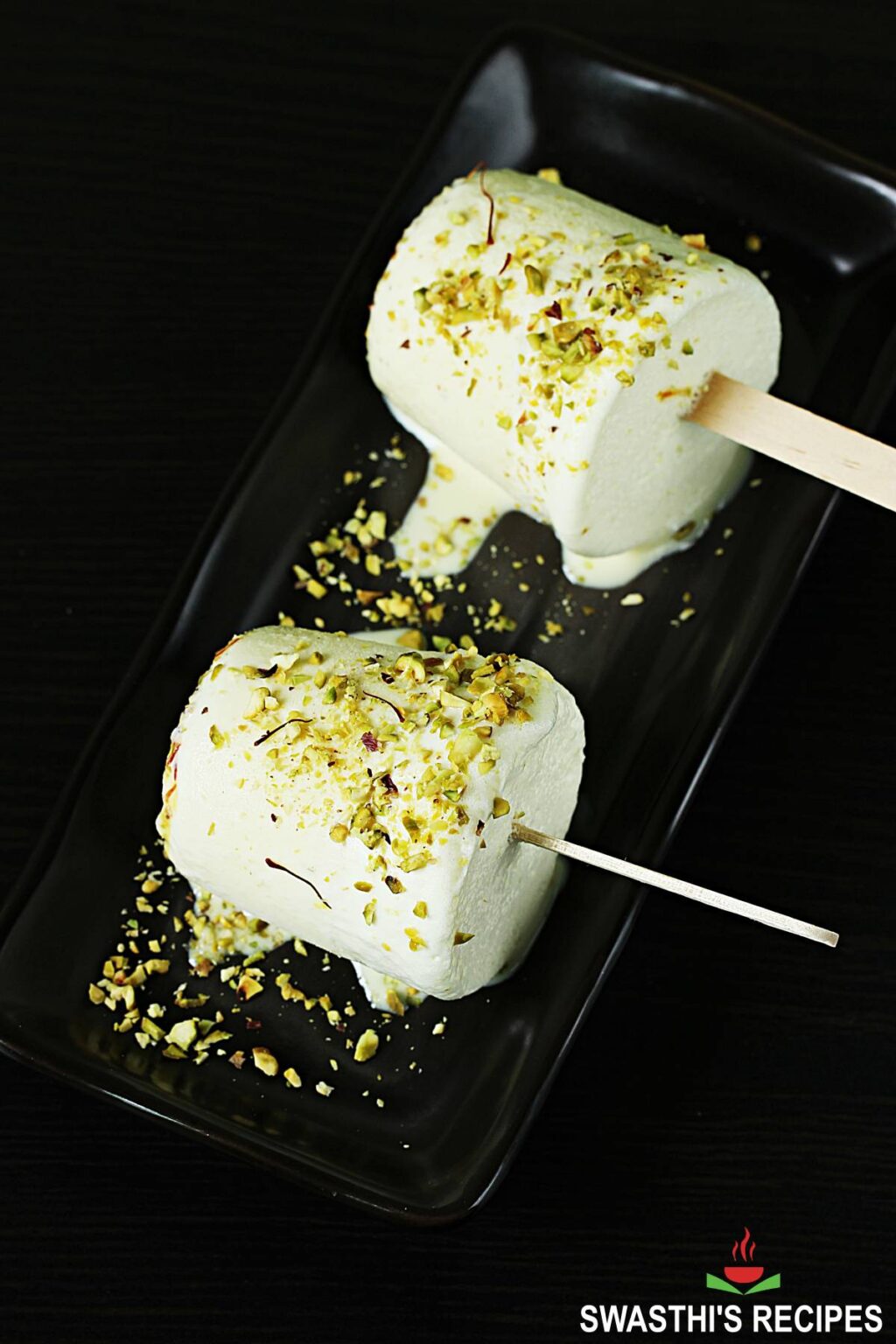 Kulfi Recipe (Kulfi Ice Cream) - Swasthi's Recipes