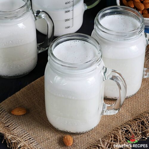 Almond Milk Recipe - Swasthi's Recipes