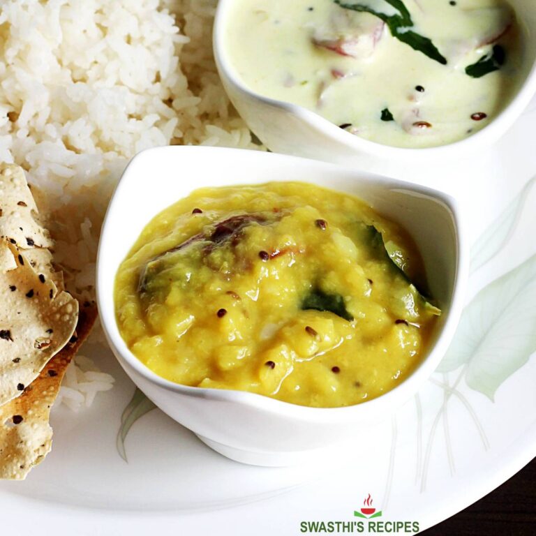 Mamidikaya Pappu | Mango Dal - Swasthi's Recipes