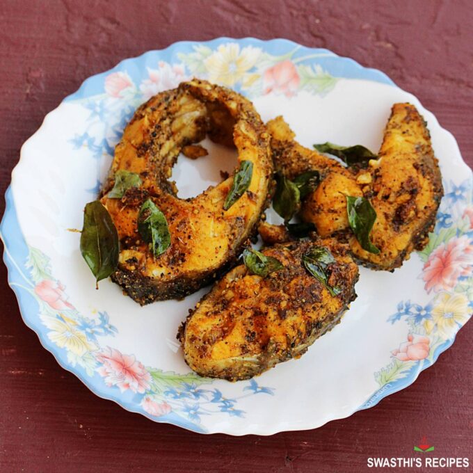 Lemon Pepper Fish Recipe - Swasthi's Recipes