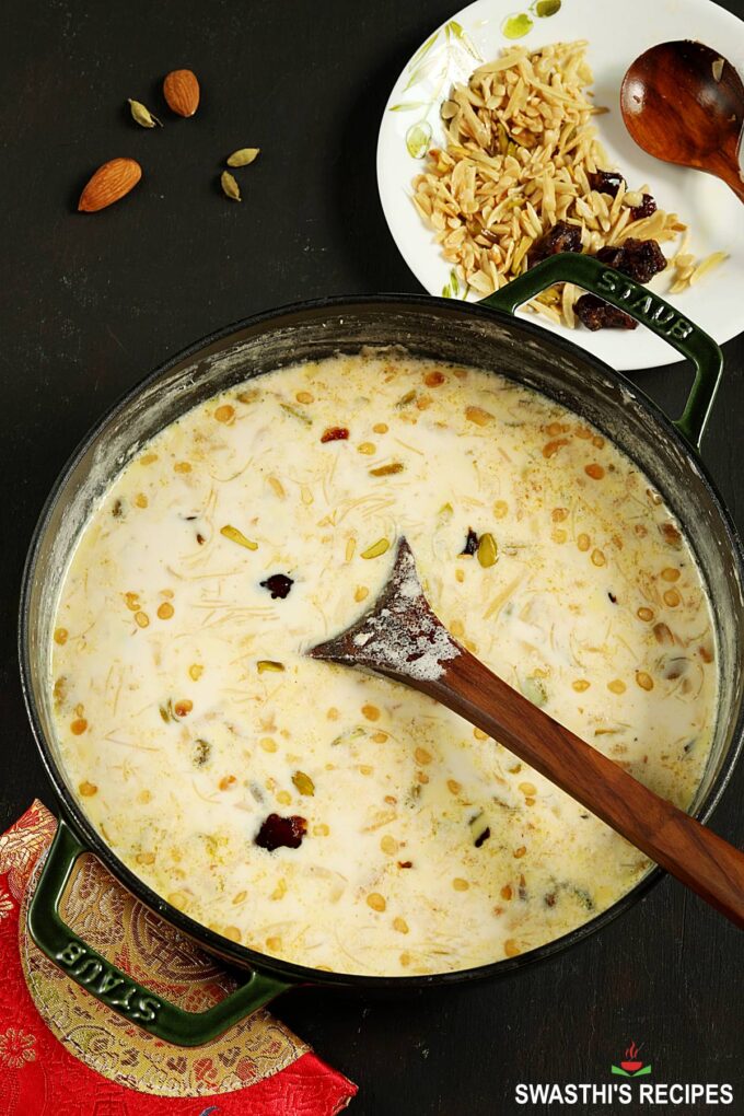 Sheer Khurma Recipe for Ramadan - Swasthi's Recipes