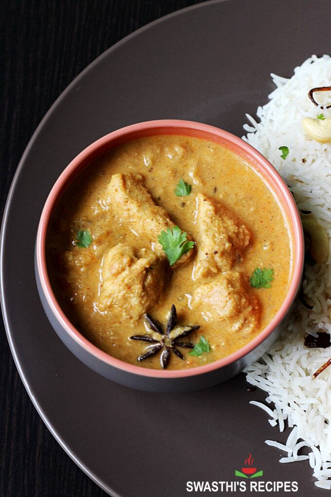 Chicken Kurma Recipe - Swasthi's Recipes