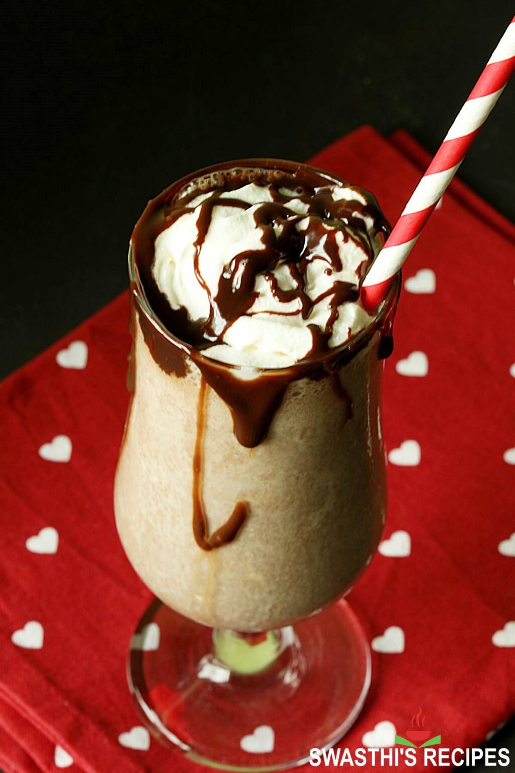 Chocolate Milkshake Recipe - Swasthi's Recipes