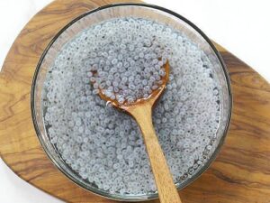 Basil Seed Drink (Sabja Seeds Drink) - Swasthi's Recipes