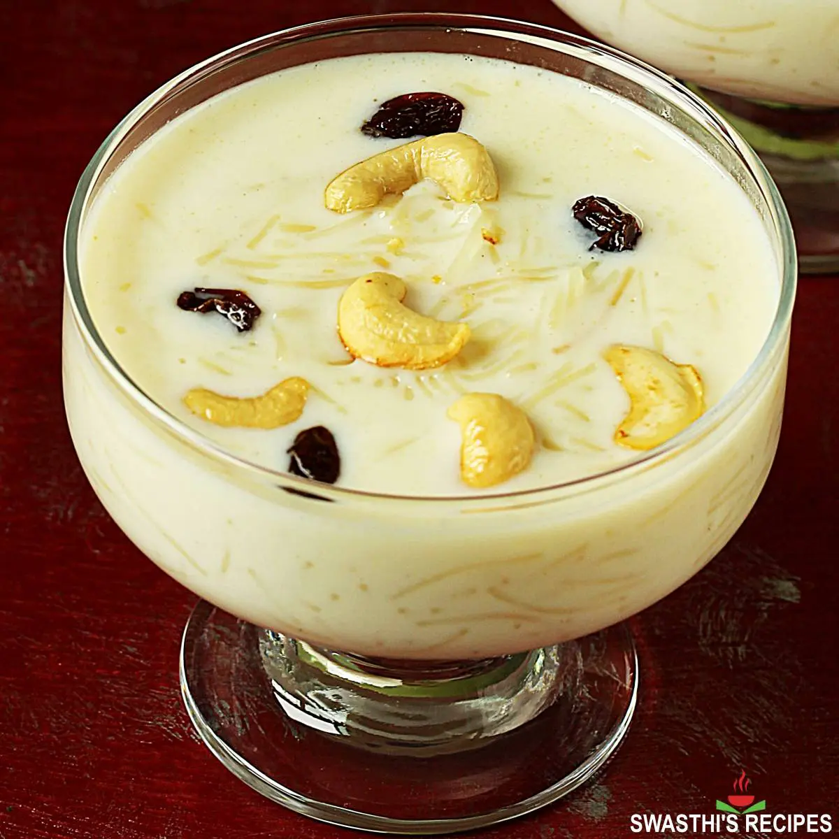 Semiya Payasam Recipe (Vermicelli Kheer) - Swasthi's Recipes