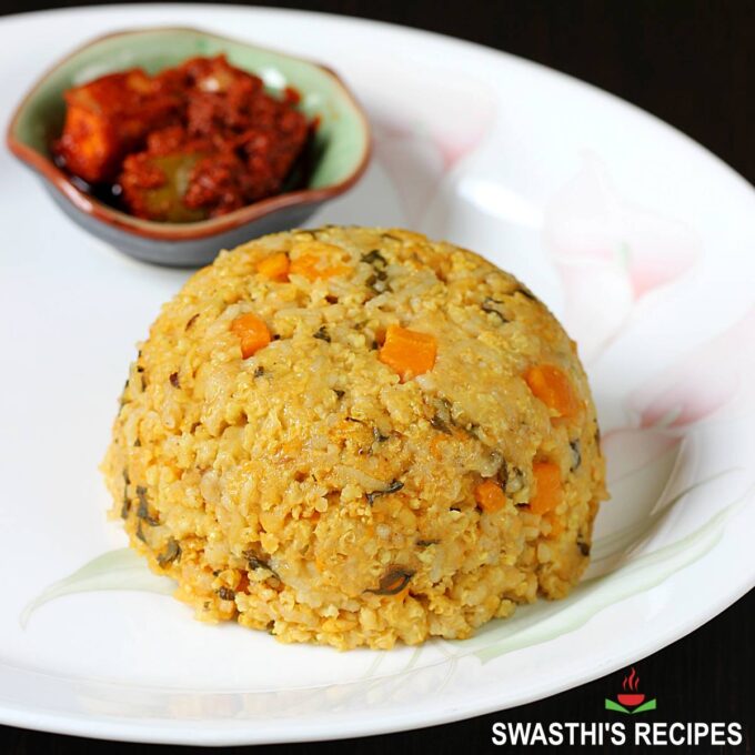 Millet Khichdi (Foxtail Millet Khichdi) - Swasthi's Recipes
