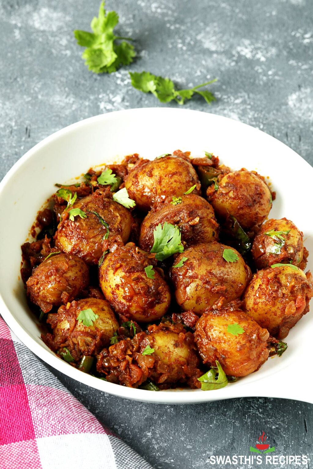 Bombay Potatoes Recipe (Bombay Aloo) - Swasthi's Recipes