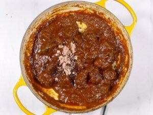 Lamb Vindaloo Recipe (Goat Vindaloo) - Swasthi's Recipes