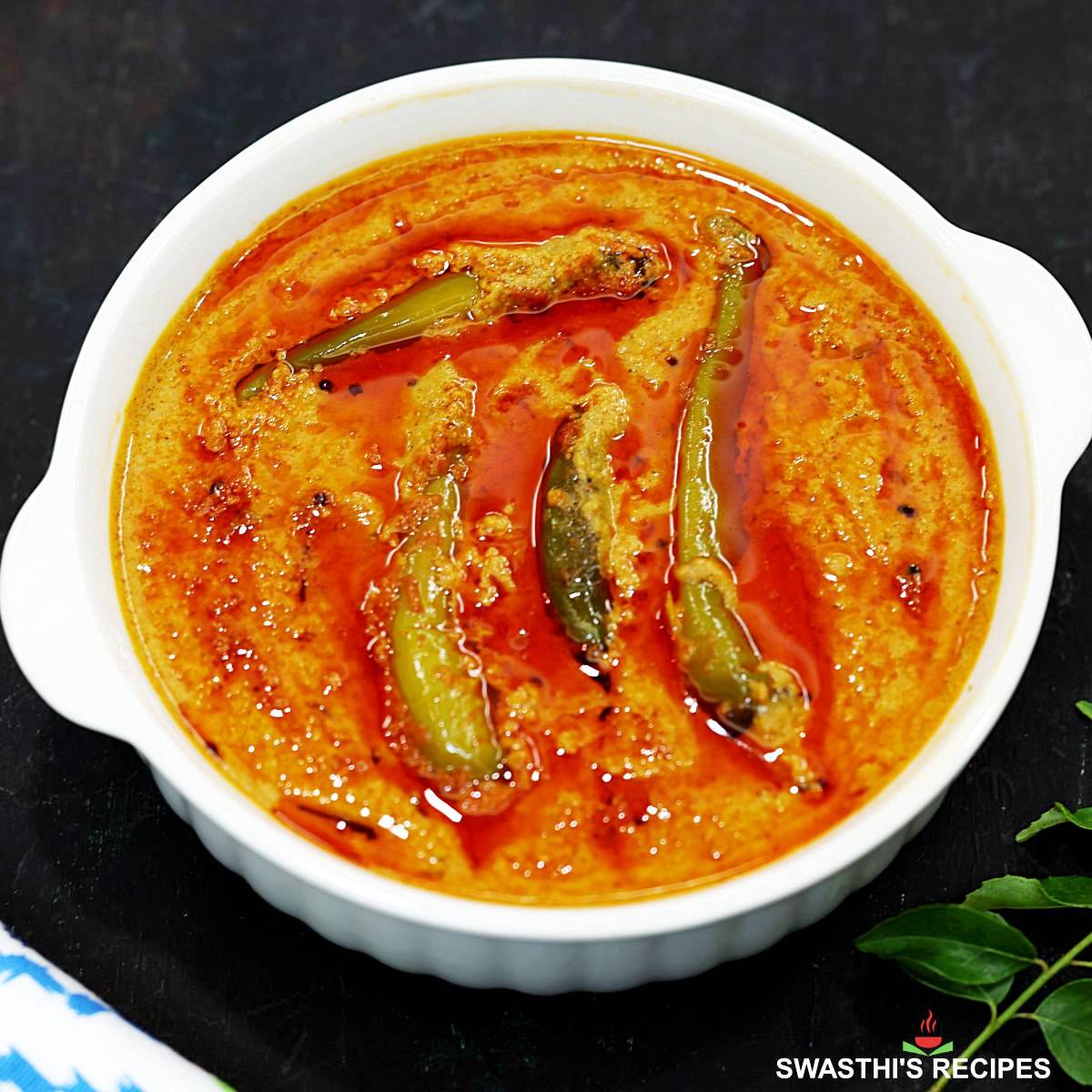 Mirchi Ka Salan Recipe (Biryani Salan) - Swasthi's Recipes