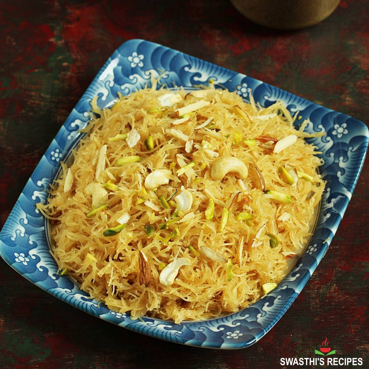 Seviyan Recipe (Sweet Vermicelli) - Swasthi's Recipes