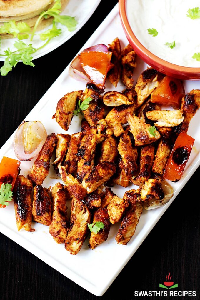 Chicken Shawarma Recipe - Swasthi's Recipes